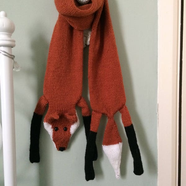 Fox Scarf - Etsy