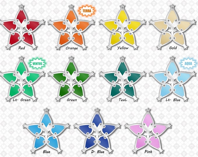 Kingdom Hearts Wayfinder Individual Charms - Etsy