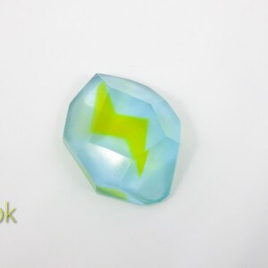 Pokemon Thunderstone Evolution Stone - Etsy