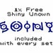 Pokémon Unown Fridge Magnets - Complete Set (28) Plus Bonus Shiny - Etsy