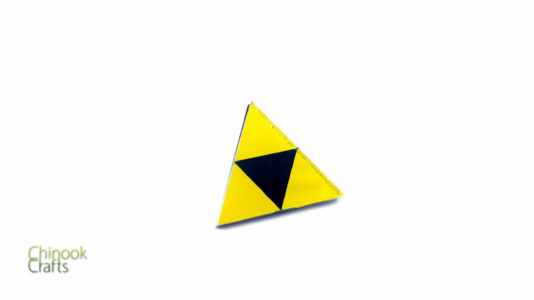 Legend of Zelda Triforce - Pin or Magnet - Etsy