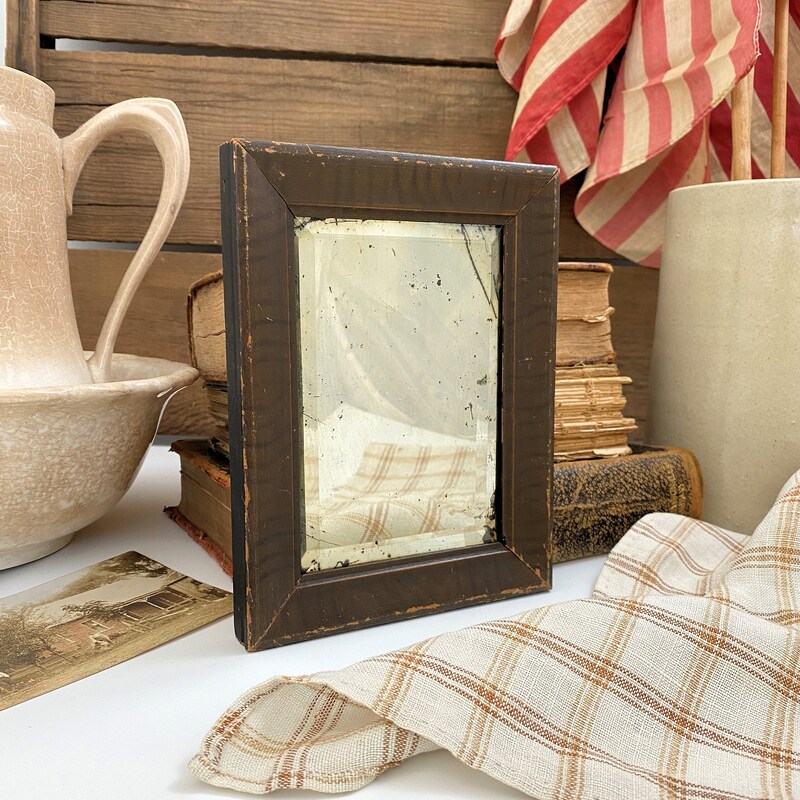 Primitive Mirror - Etsy