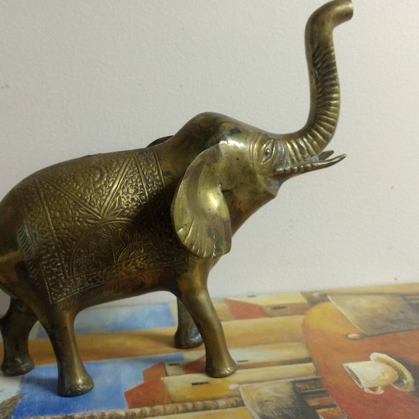 Antique Elephant - Etsy