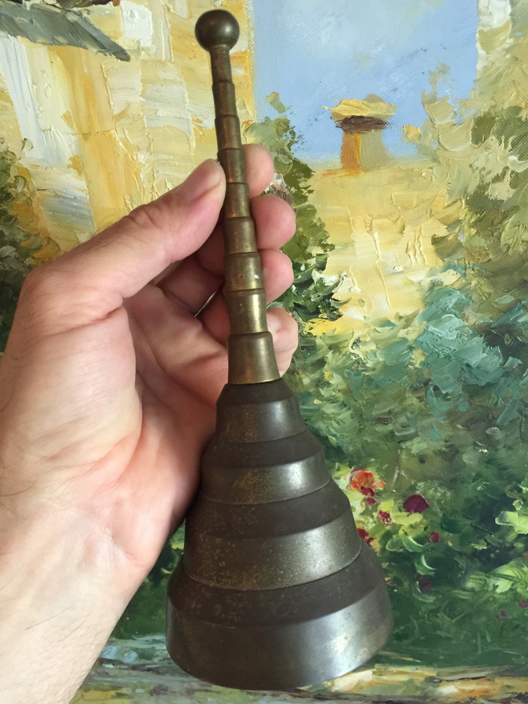 VINTAGE BRASS BELL - Etsy