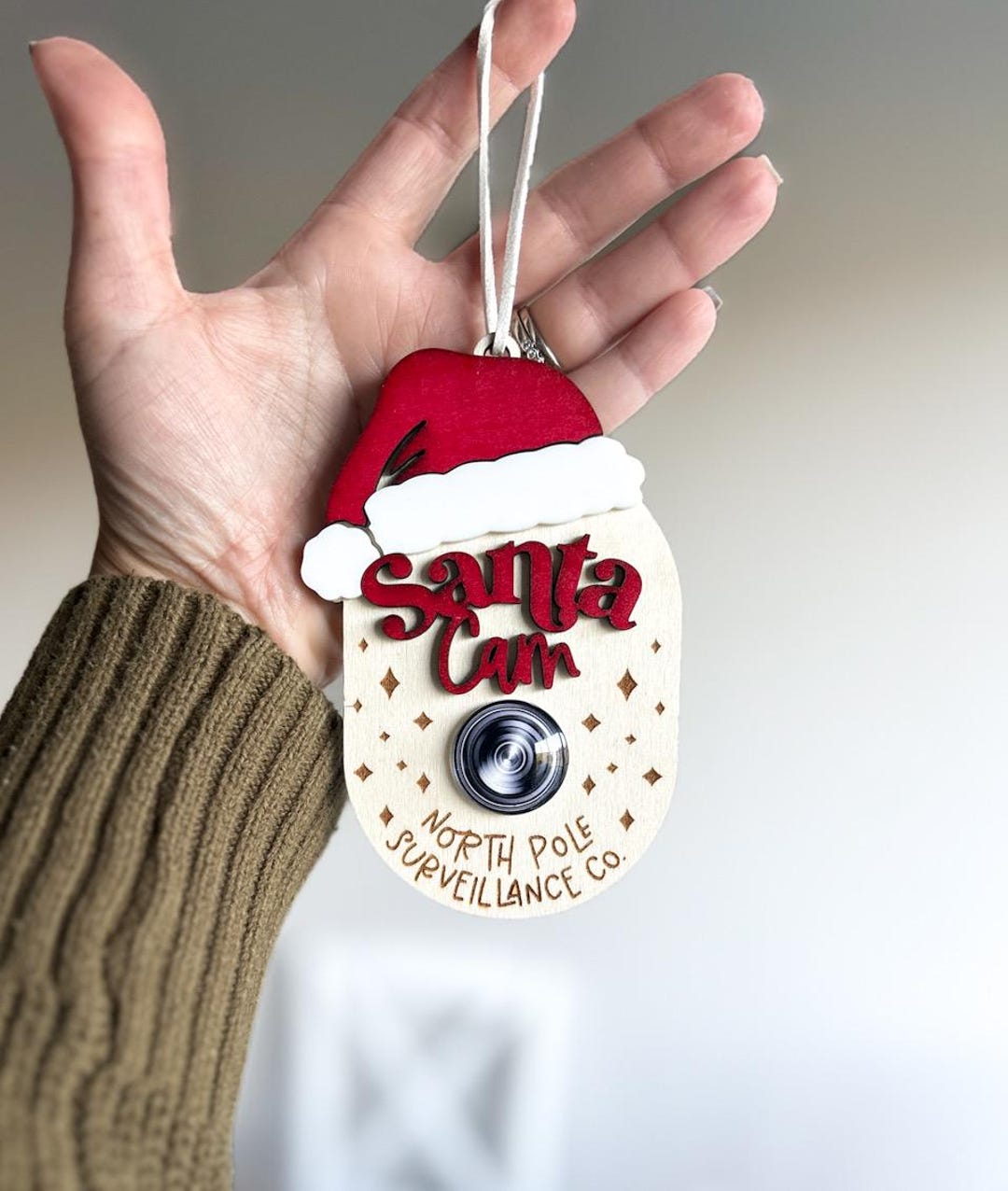 Santa Cam / Santa Spy Cam / Kids Christmas / Santa Cam Ornament ...