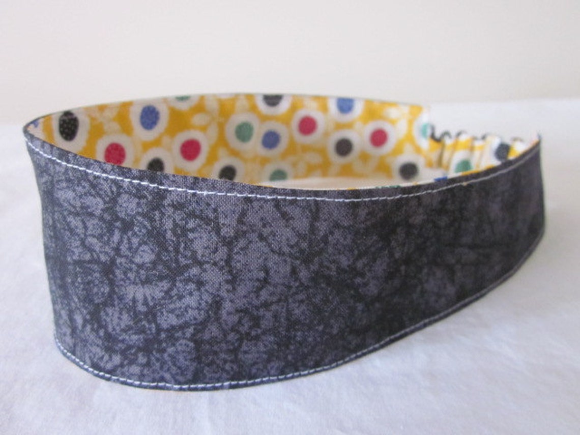 PDF Sewing Pattern Reversible Elastic Headband / Fabric Headband Sewing ...