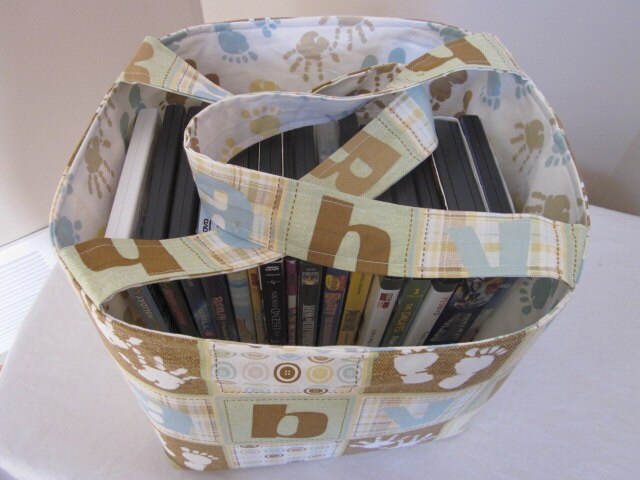 PDF Sewing Pattern / Fabric Diaper Caddy Sewing Pattern / Fabric ...