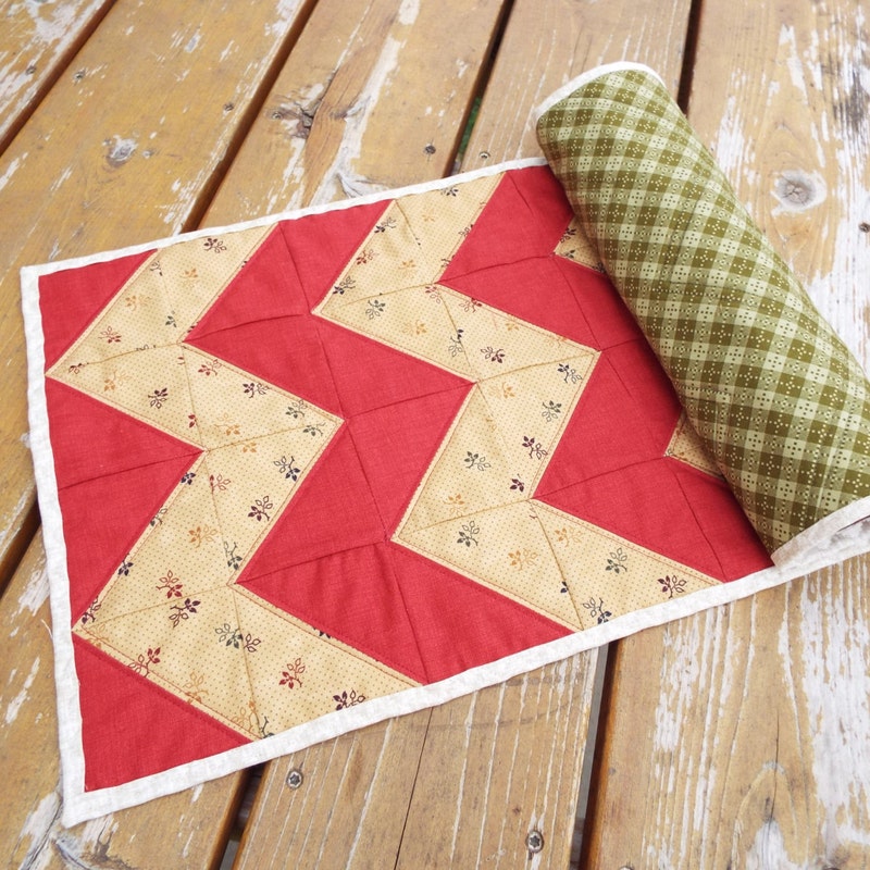 Chevron Table Runner - Etsy