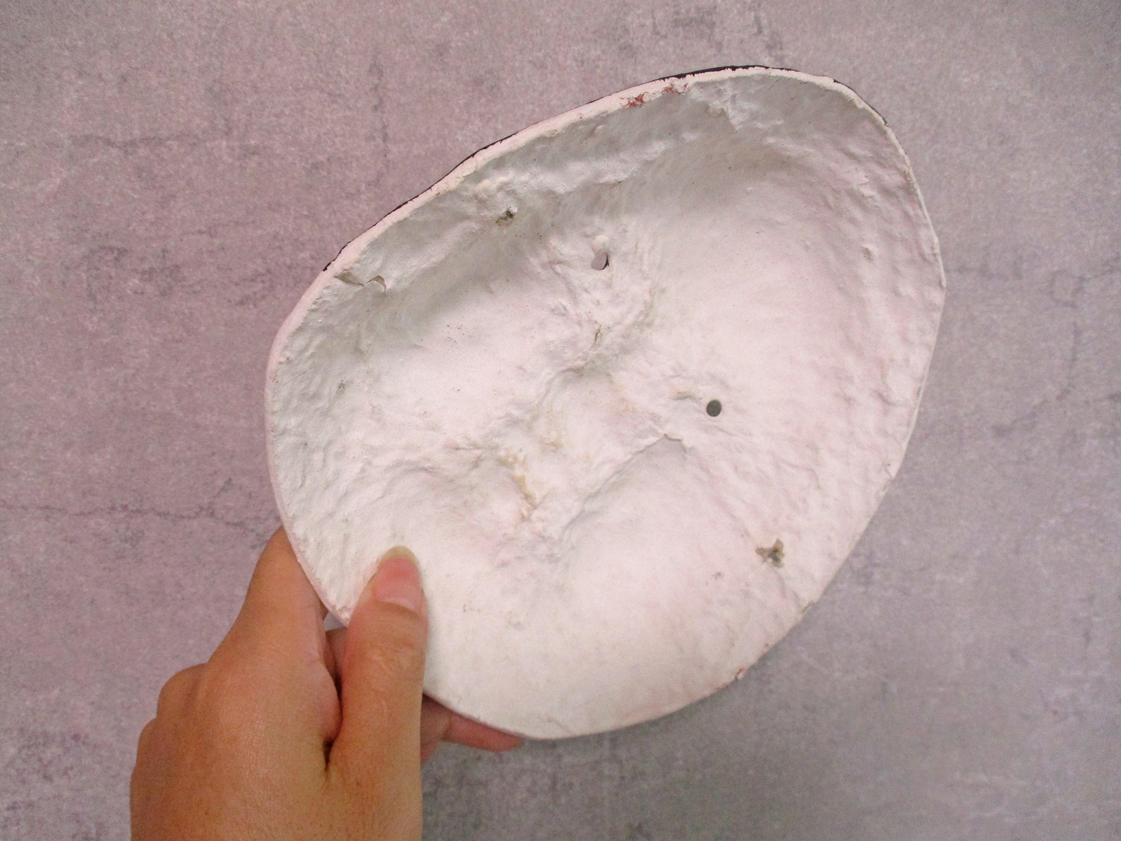 Vintage Japanese Mingei okame Paper Mache MASK - Etsy