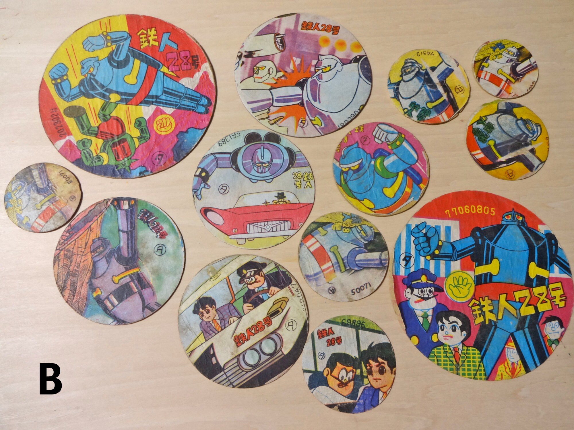 Papercraft Paper, Party & Kids 13pc Japanese vintage MENKO paper card ...