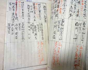 Japanese Manuscript - Etsy