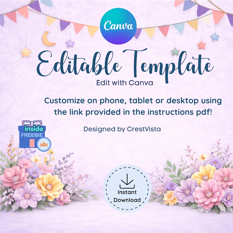 Lavender Bridal Shower Games Bundles, Editable Fresh off the Market ...