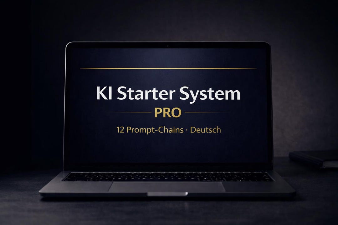 AI Starter System PRO | 12 Prompt Chains German | Chatgpt Claude Gemini ...