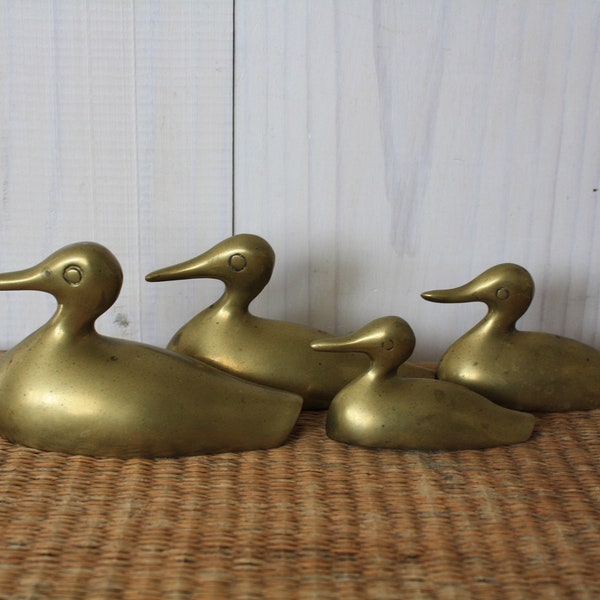 Solid Brass Ducks - Etsy