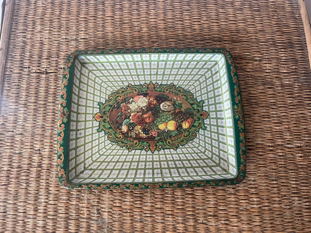 Vintage Daher Tray, Made in England, Small English Tray, English Snack ...