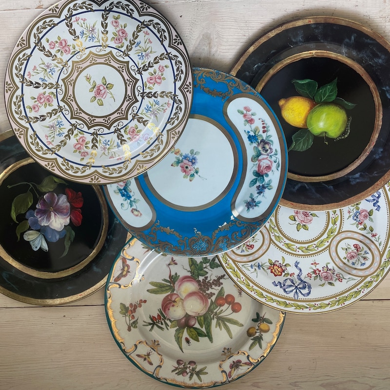 English Plates - Etsy