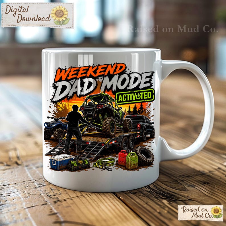 Weekend Dad Mode Activated Off-road PNG (digital Download) - Etsy