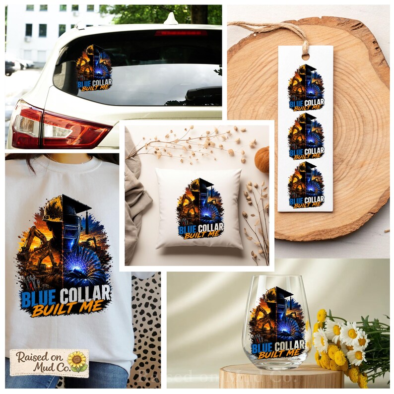 Blue Collar Graduation PNG, Welder Construction Sublimation Transfer ...