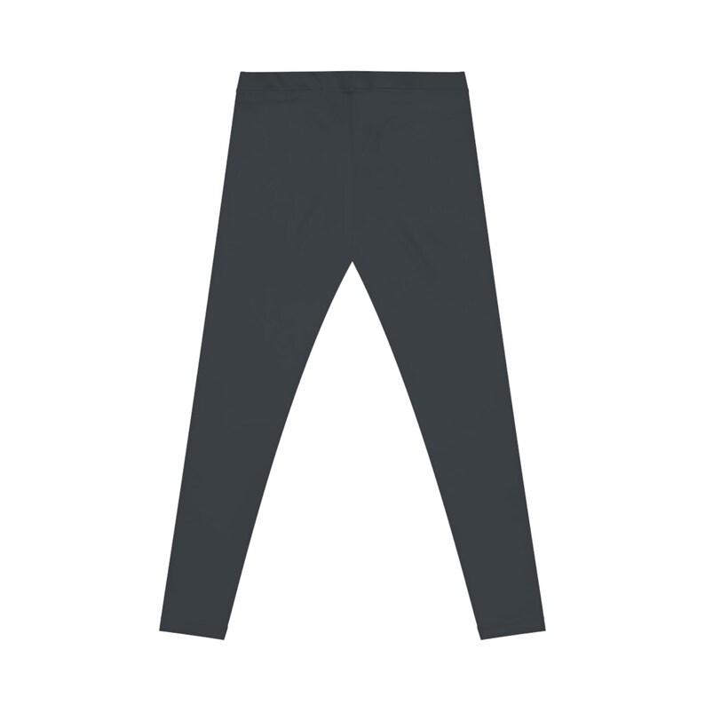 Stretch-jet Black Color Print Ladies Poly-span Casual Leggings Print ...