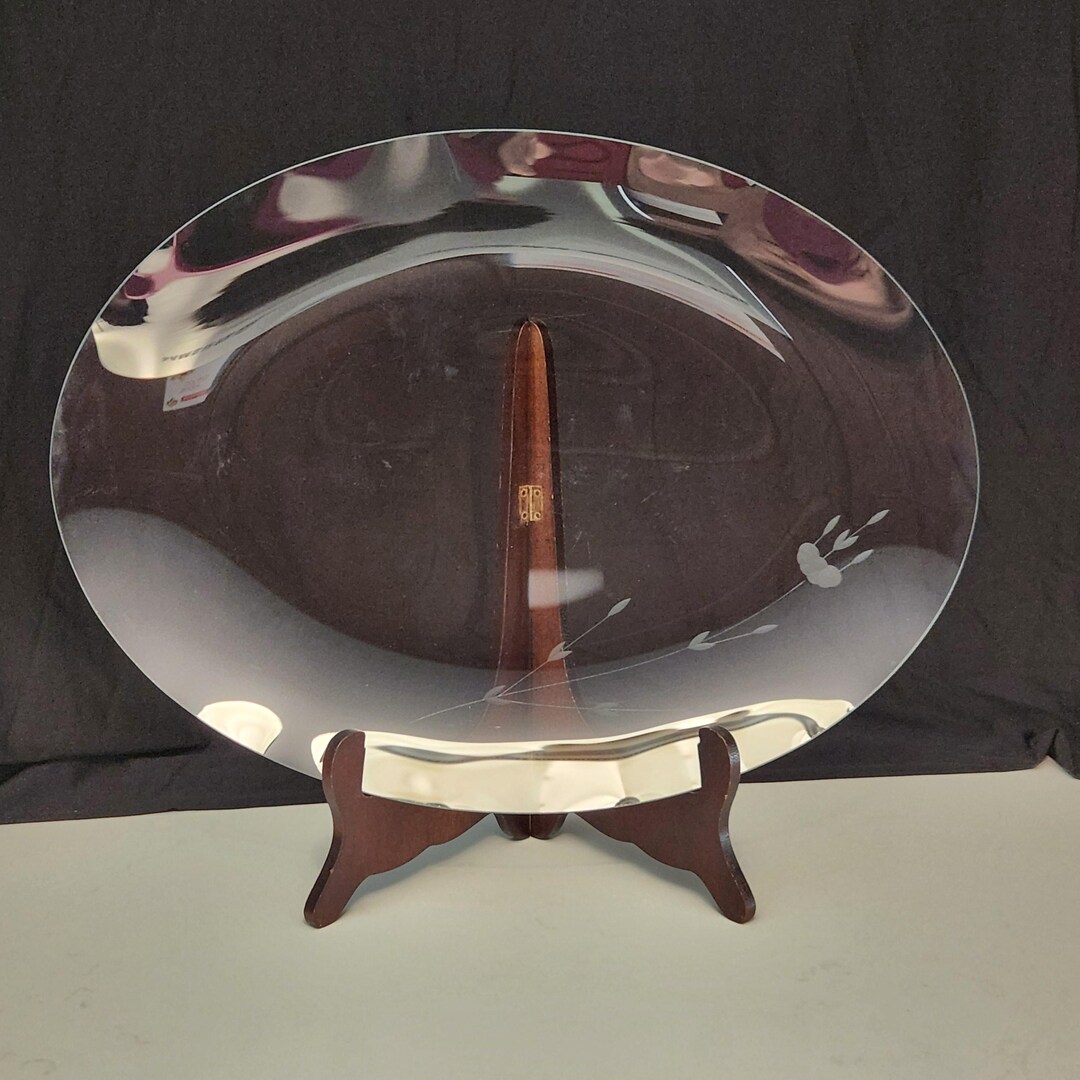 Princess House Heritage Oval Serving Platter Plate #108 14 X 19 W Box ...