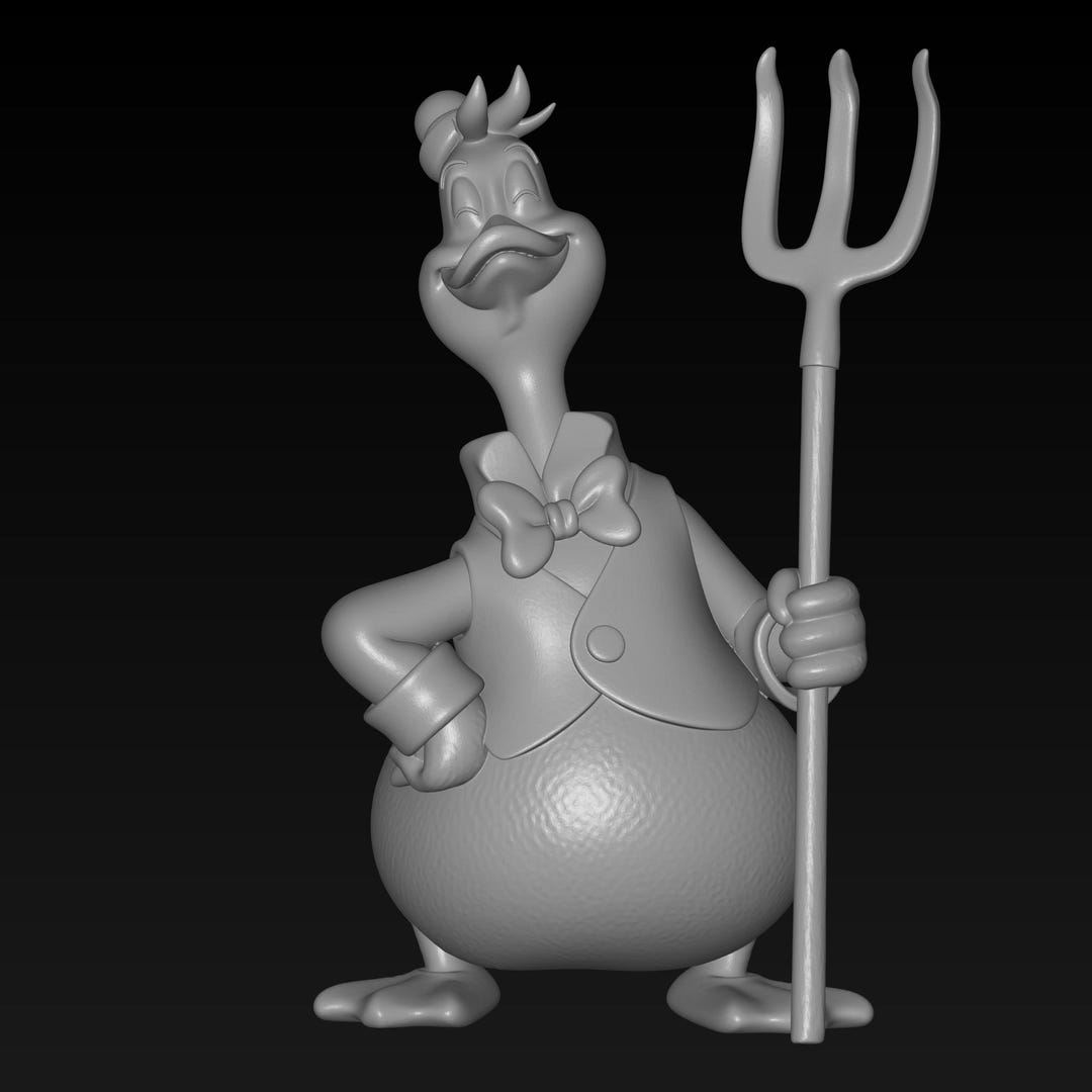 Gus Goose Cousin of Donald Duck Cartoon Miniature Sculpture - Etsy ...