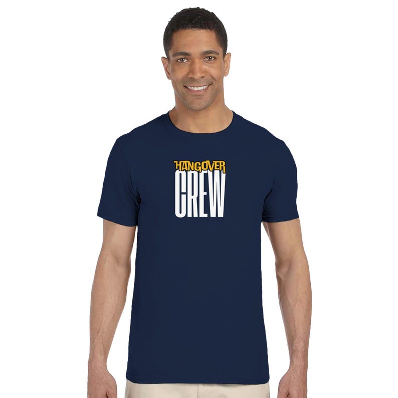 Hangover Crew T-shirt | Bachelor Party, Stag Do, Groom's Squad Shirt ...