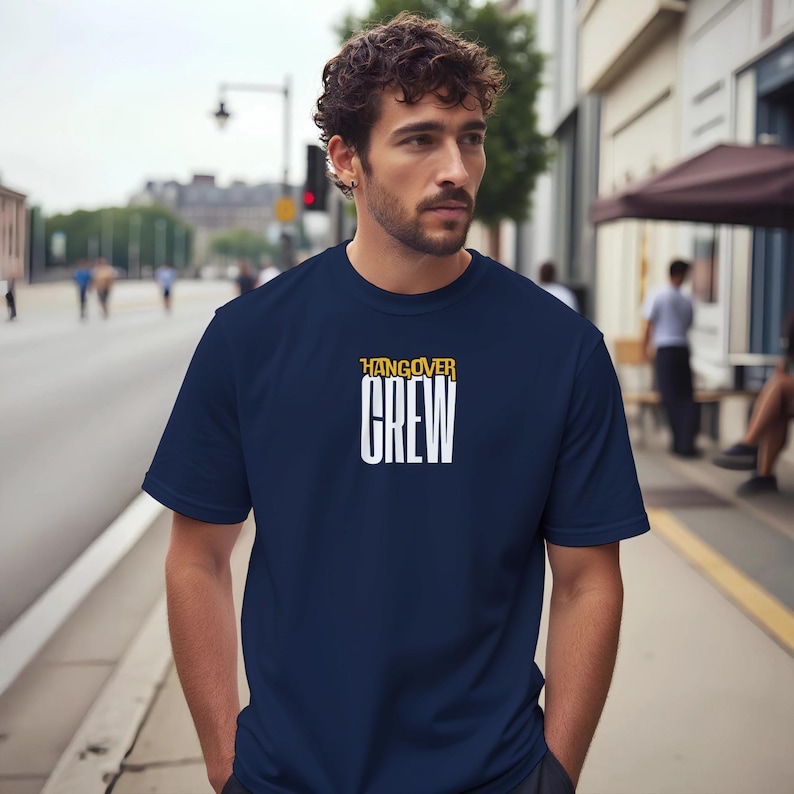 Hangover Crew T-shirt | Bachelor Party, Stag Do, Groom's Squad Shirt ...