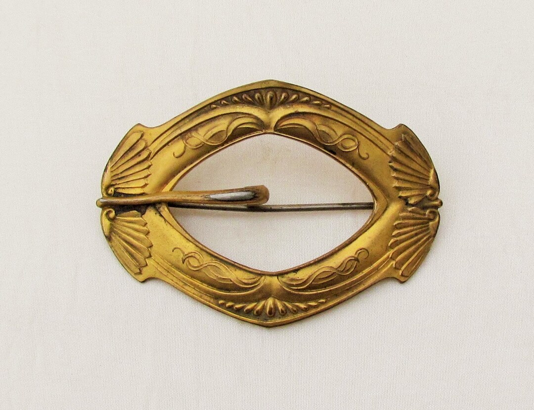 Antique Sash Pin, C.1900 Sash Brooch to Be Worn at Waist, Victorian ...
