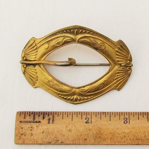 Antique Sash Pin, C.1900 Sash Brooch to Be Worn at Waist, Victorian ...