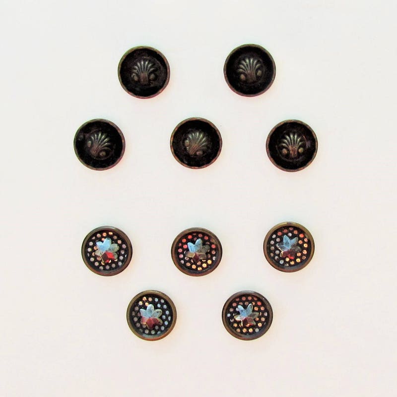 Tiny Antique Buttons - Etsy