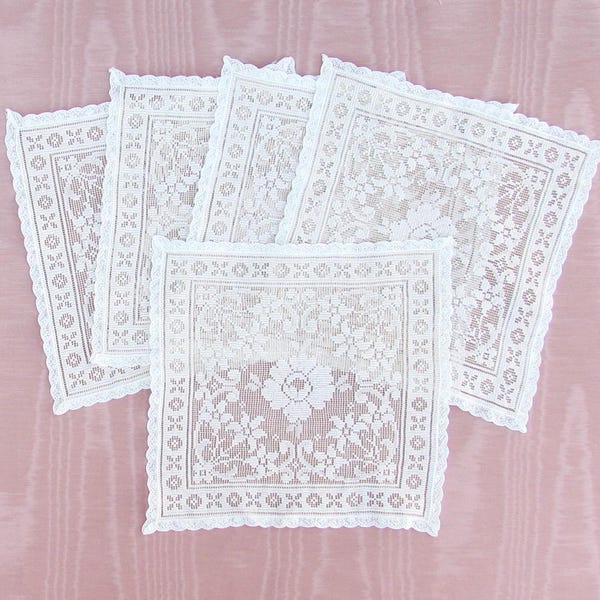 Filet Lace Linens - Etsy