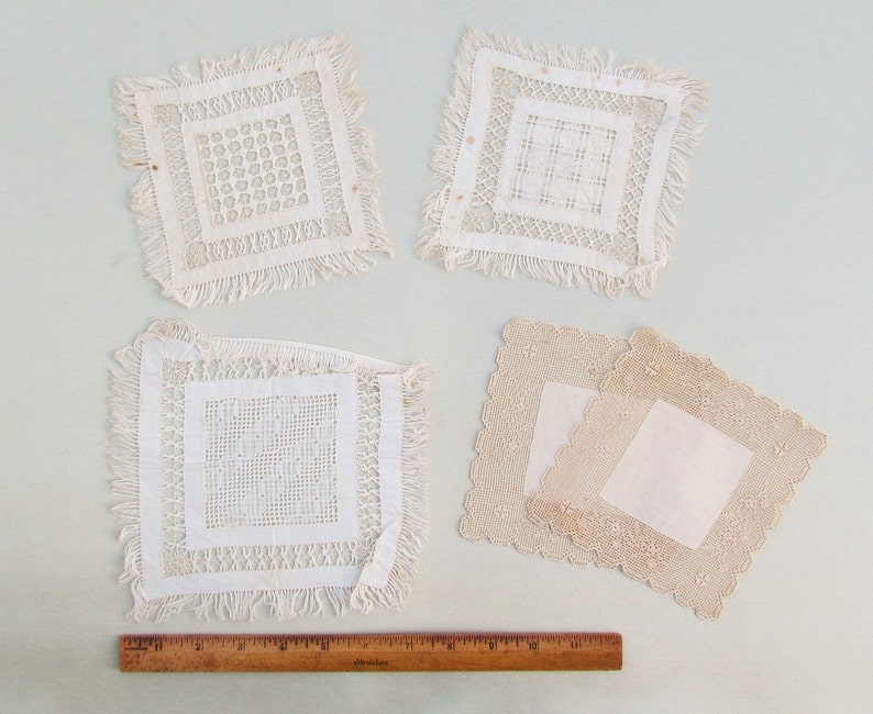 Antique Doily Keeper C.1900 Book With Embroidered Linen Cover - Etsy
