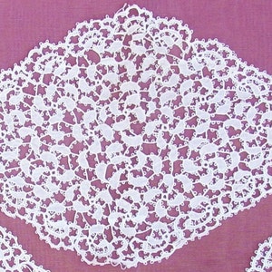 Antique Lace Cap With Lappets, Mid-19th Century Carrickmacross Guipure ...