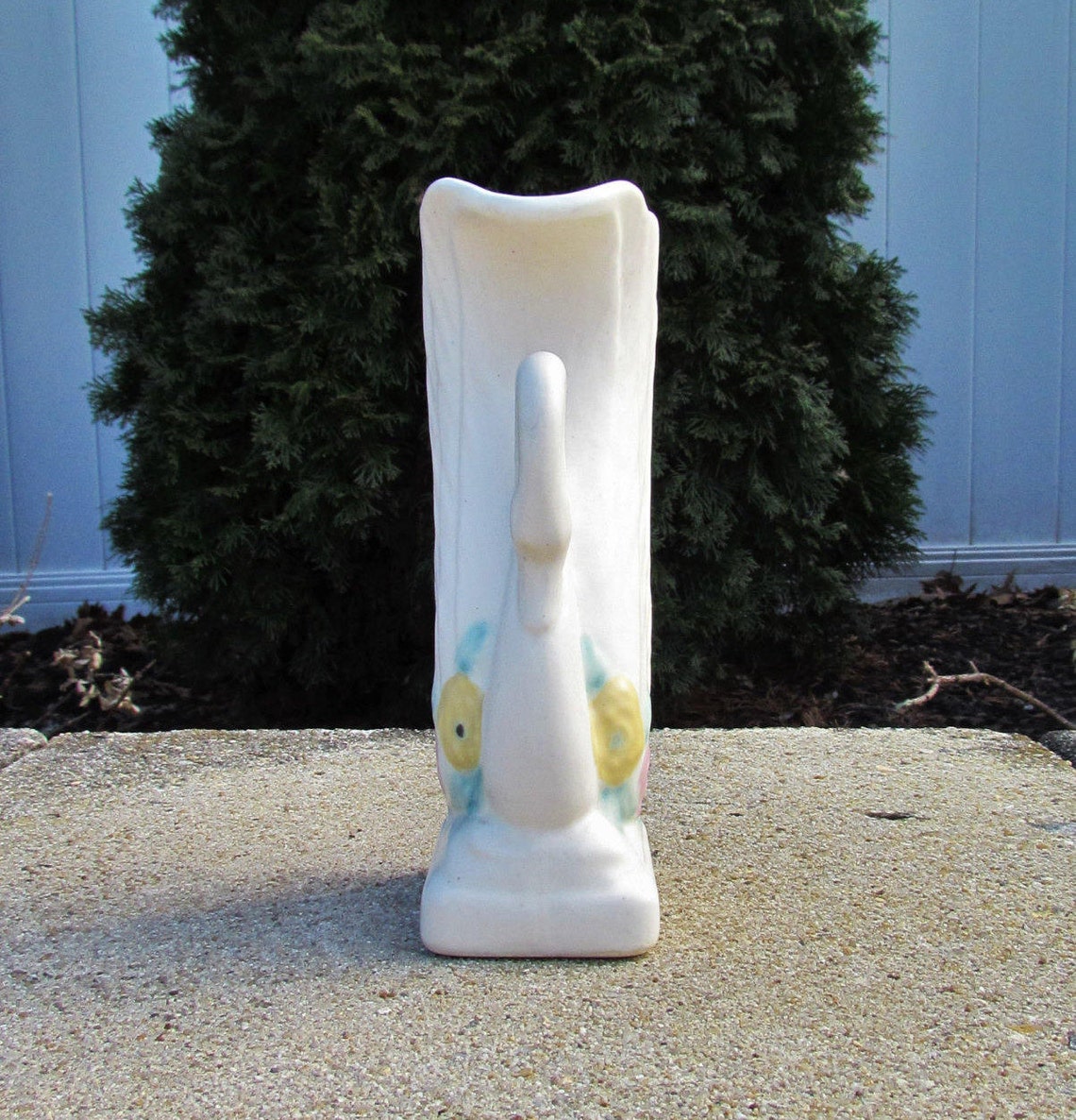 Vintage Hull Swan Vase Open Rose or Camellia Pattern Vase | Etsy