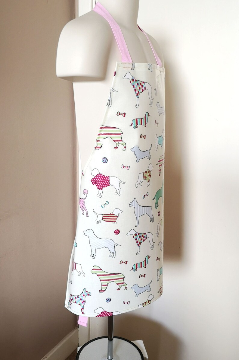 Kids Waterproof Apron Dog Lover Apron Wipe Clean Apron - Etsy UK