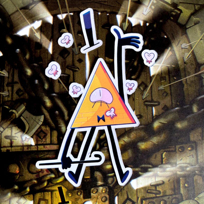 Bill Cipher Sticker Pack - Etsy