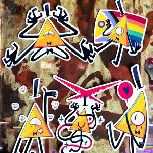 Bill Cipher Sticker Pack - Etsy