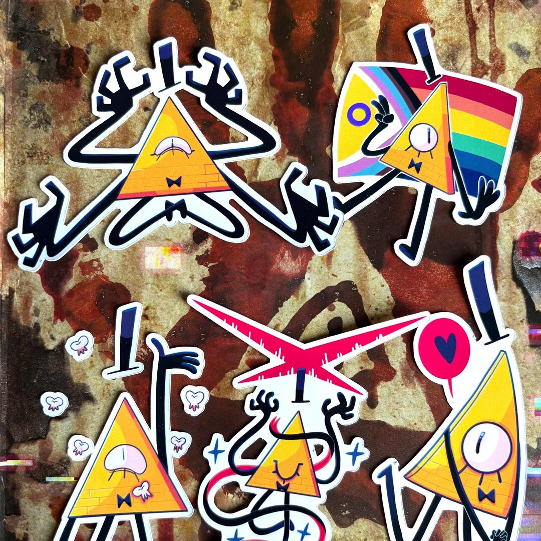 Bill Cipher Sticker Pack - Etsy