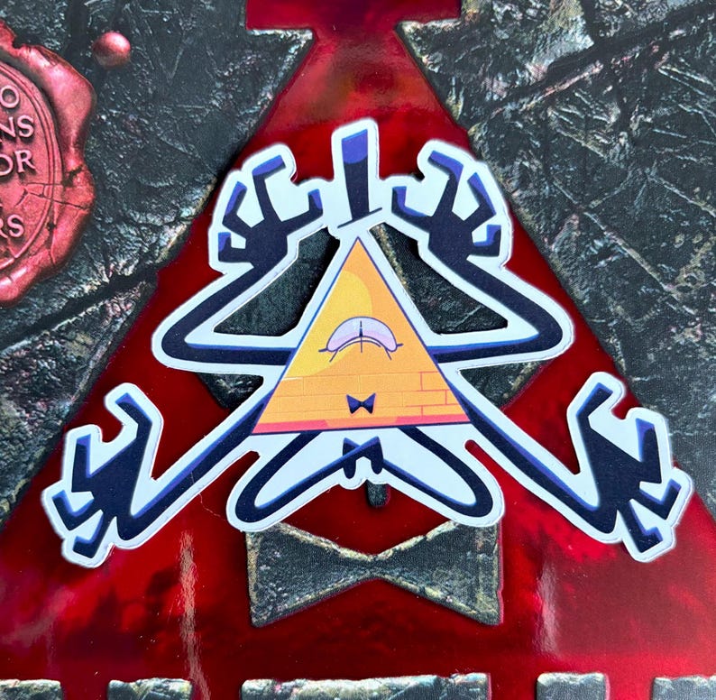 Bill Cipher Sticker Pack - Etsy