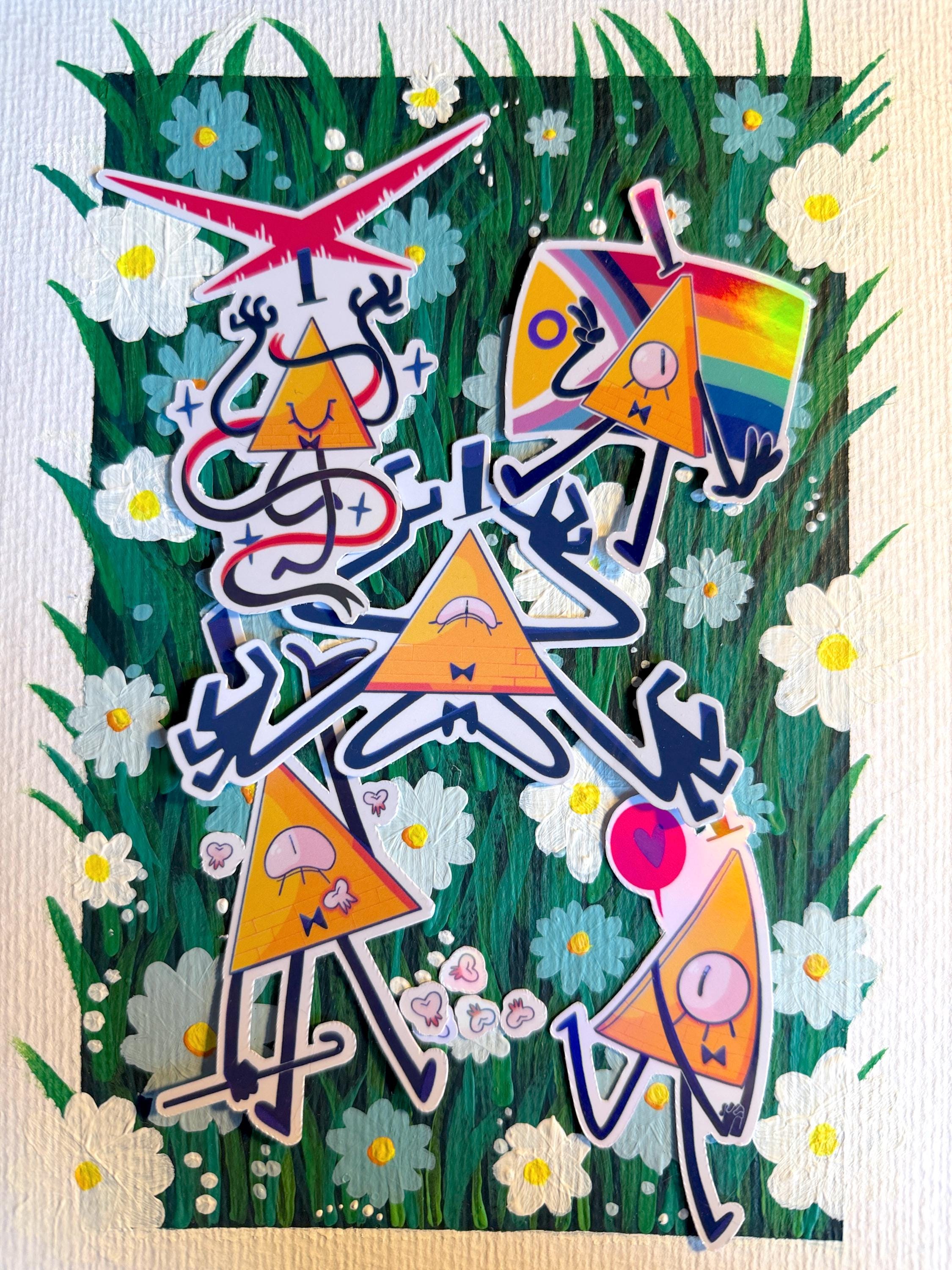 Bill Cipher Sticker Pack - Etsy