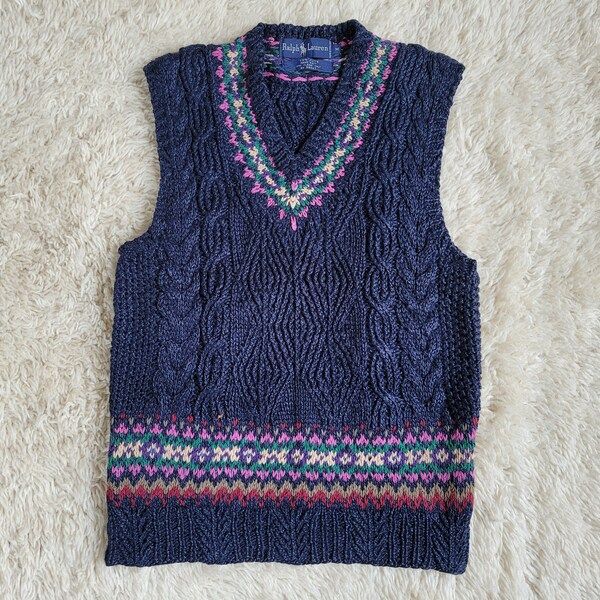 Ralph Lauren Vest - Etsy