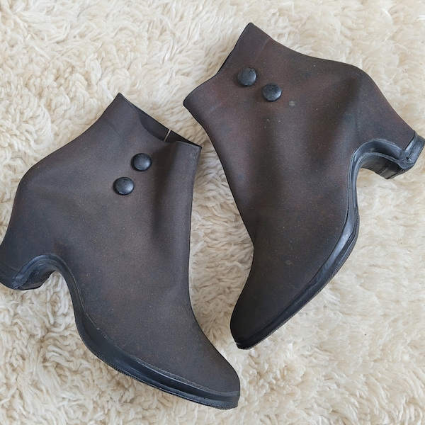 Rubber Overshoes - Etsy