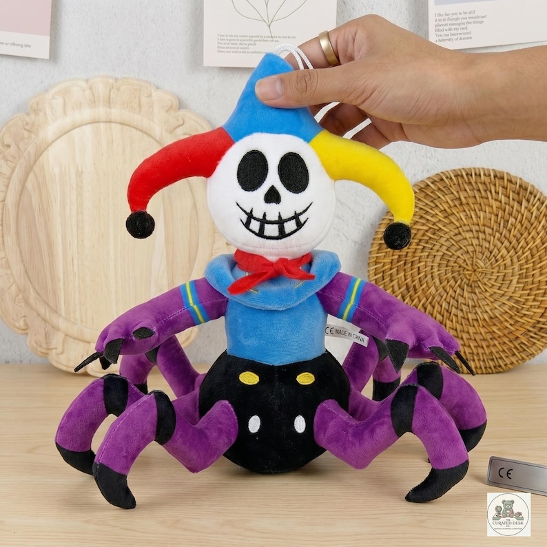 Poppy Playtime Chapter 5 Jester Spider Plush the Prototype 1006 Horror ...