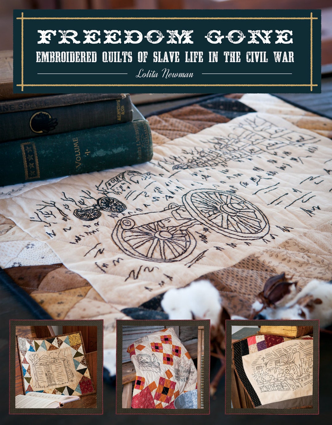 Freedom Gone: Embroidered Quilts of Slave Life During the Civil War - Etsy