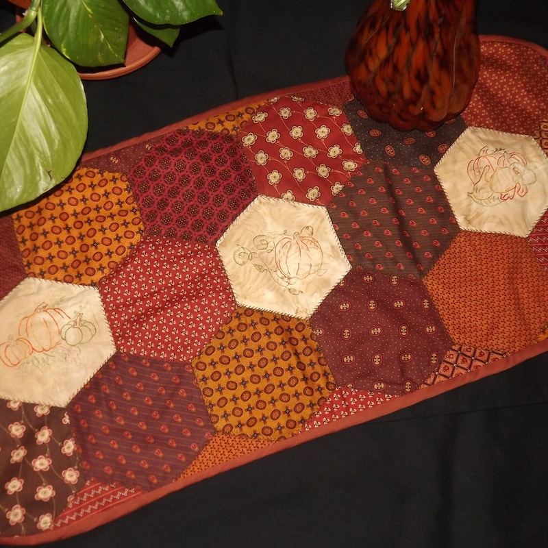 Hexagon Table Runner - Etsy