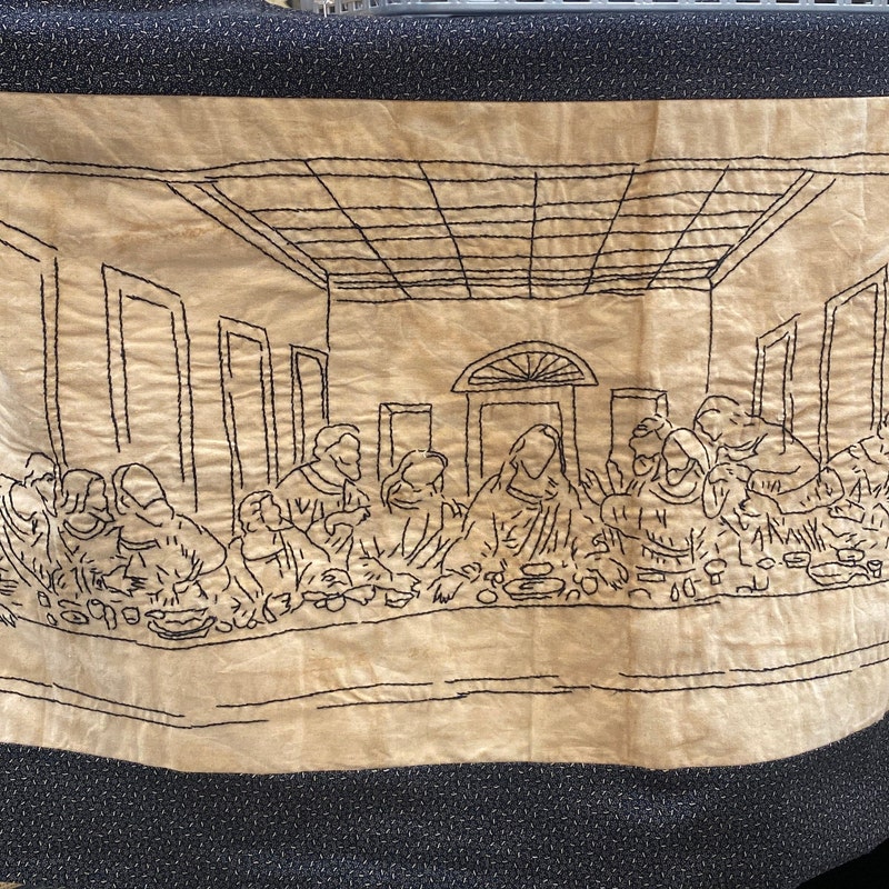 Last Supper Cross Stitch - Etsy