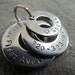 Pet ID Tag - Stainless Steel Washer - Durable Metal Pet ID Tag - Hand ...