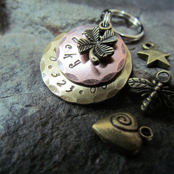 Clover Dog Tag - Etsy