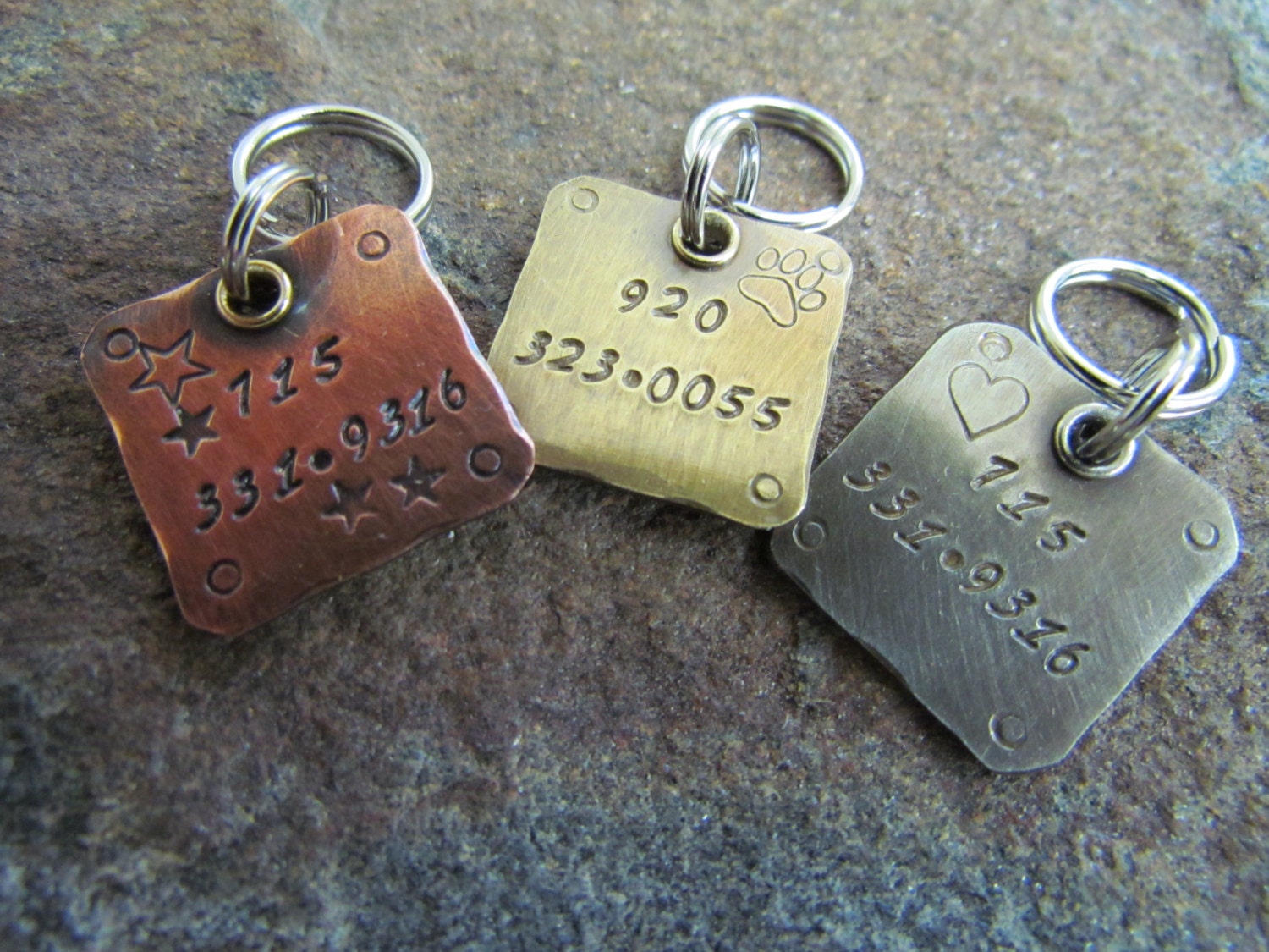 Small Pet ID Tag Dog Tag Pet Tag Dog Id Tag Custom Dog | Etsy