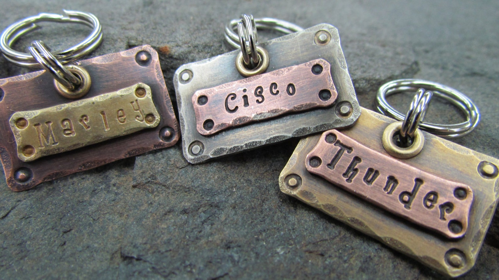 Small Pet Tag Pet ID Tag Collar Tag Dog Tag - Etsy